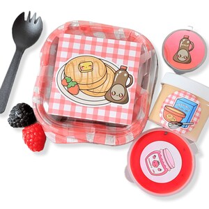 Mini Waffle DIY Handmade Slime Kit Berry Scented Fidget Toy - Etsy