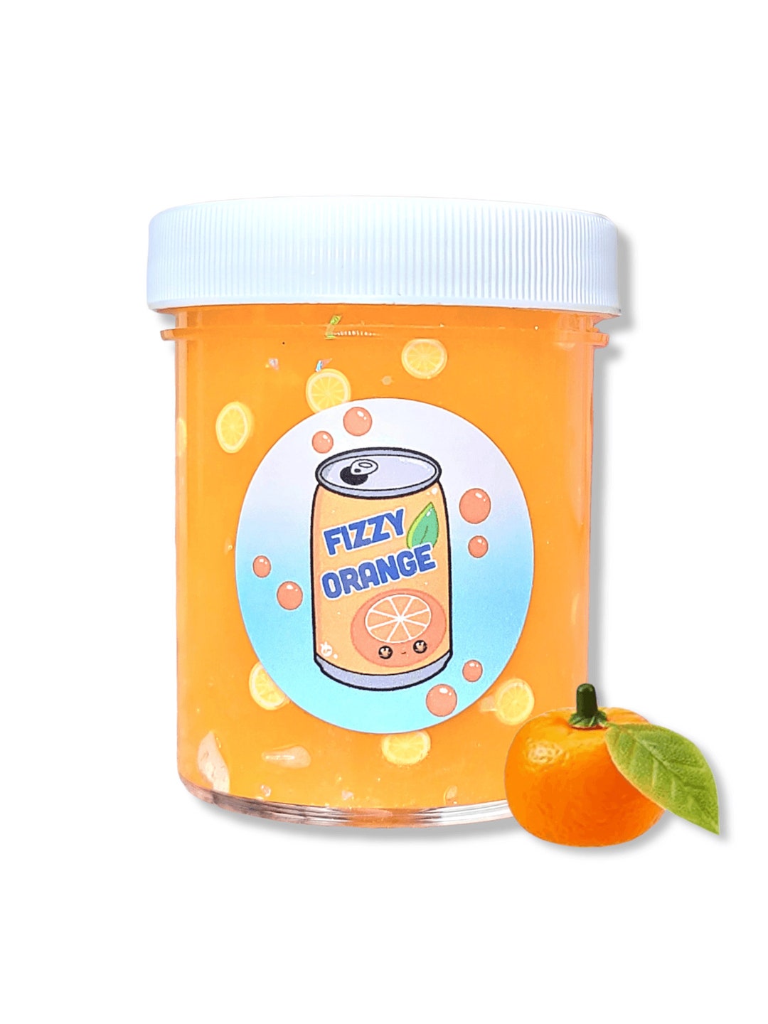 Fizzy Orange Soda Handmade Jelly Slime - Etsy