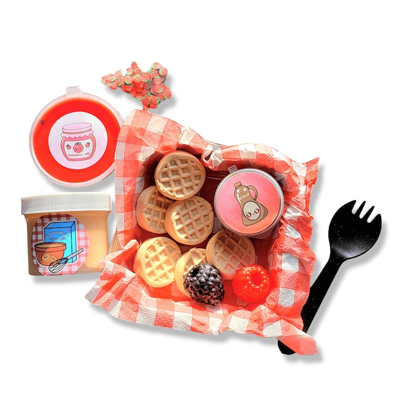 Hoshimi's Mini Waffles Handmade DIY Slime Kit - Etsy
