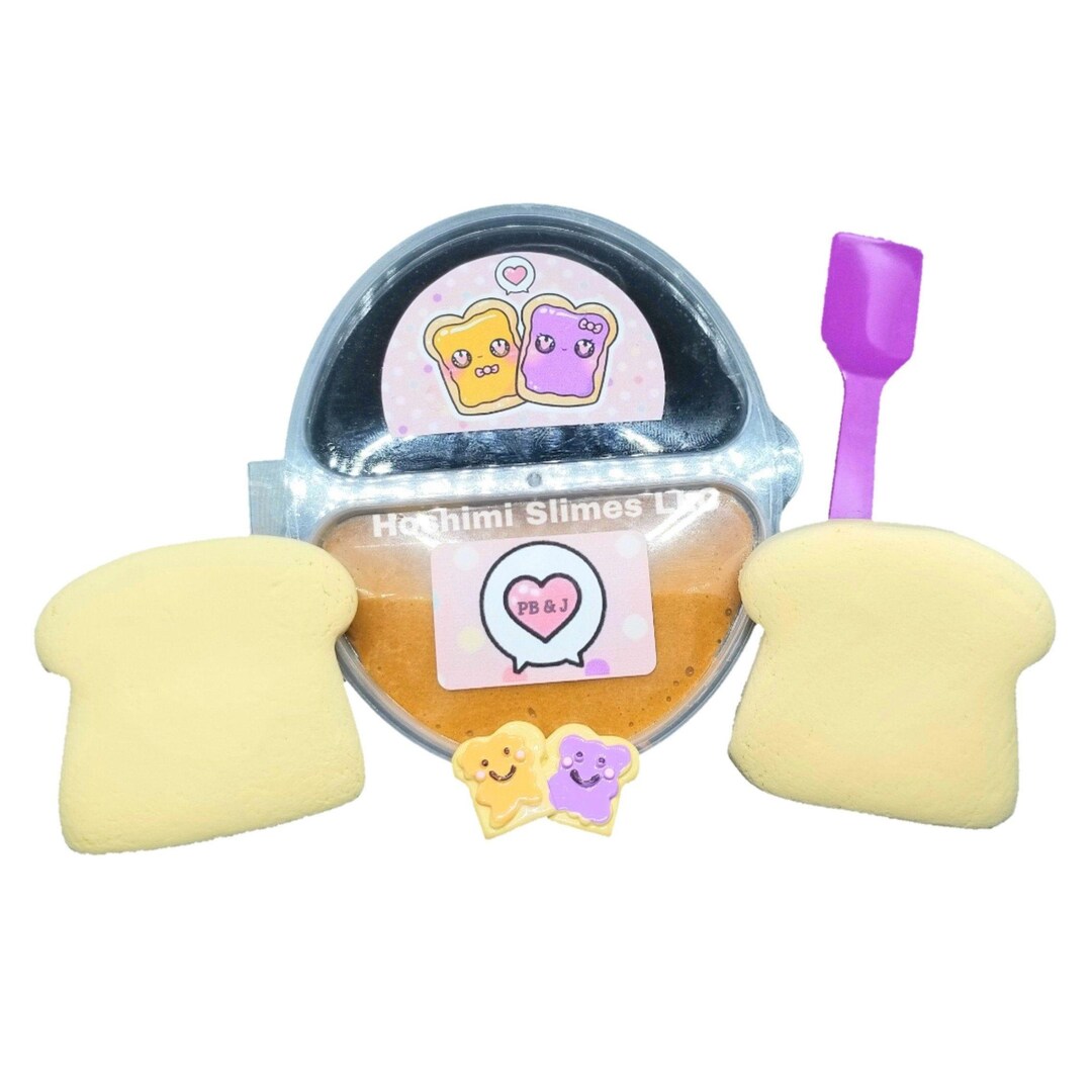 Mini PB & J Slime Kit DIY Butter N Jelly Handmade Scented Slime Sensory ...
