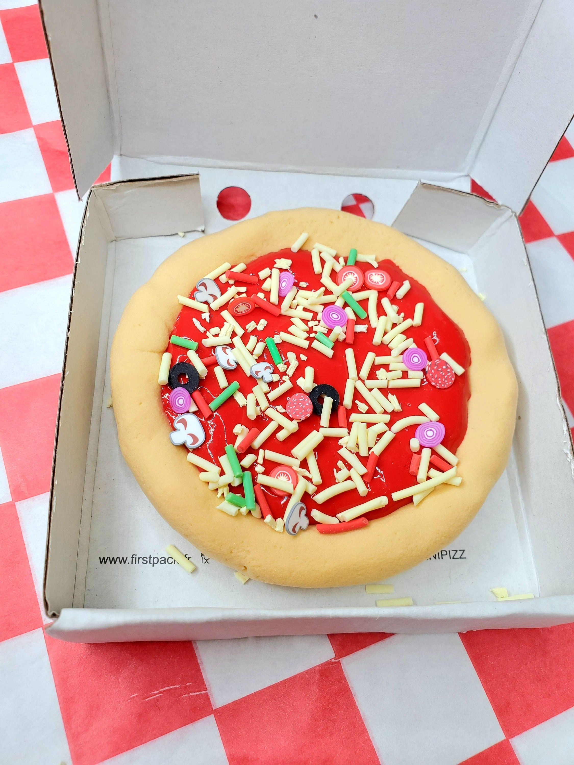 Supreme Pizza Handmade Scented Slime Kit DIY, Sensory Fidget Toy - Etsy
