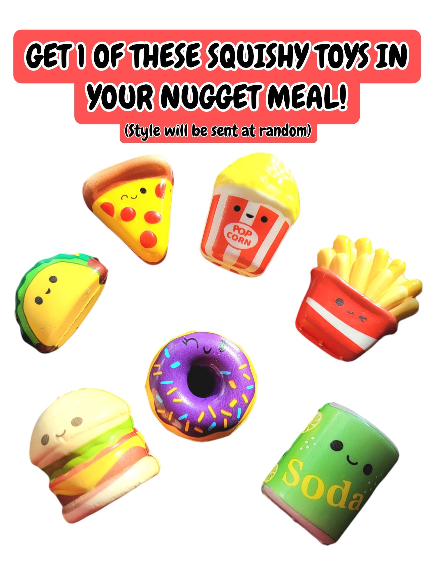 Chicken Nugget Scented Handmade Slime Kit DIY Clear Butter Texture ...