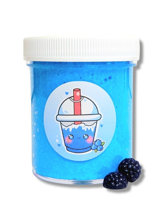 Blue Raspberry Slushy Handmade Slime - Etsy