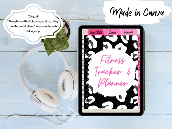 Digital Fitness Planner Goodnotes Fitness Planner Digital - Etsy