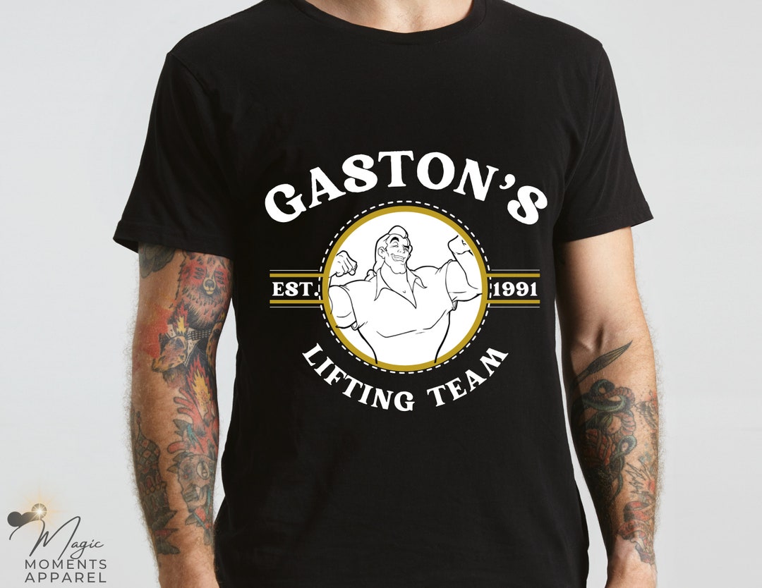 Gaston's Gym Shirt, Beast Shirt, Disney Shirt, Disneyworld Shirt ...