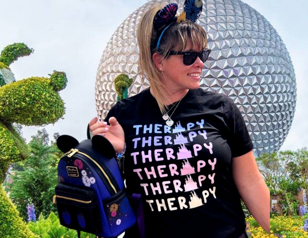 Disney is Therapy Shirt, Retro Castle, Magic Kingdom - Etsy