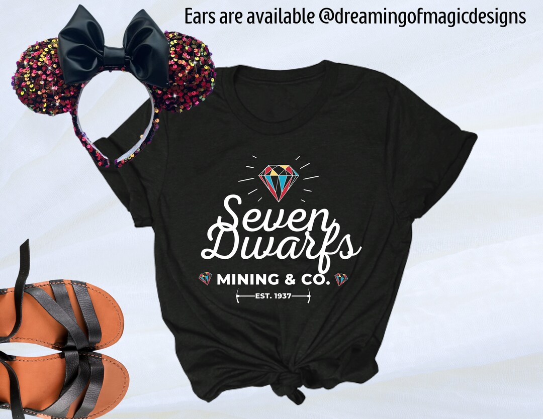 Seven Dwarfs Mining Co. Shirt: Disney Family Matching Tees - Etsy