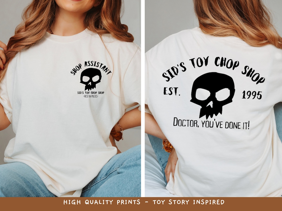 Sids Toy Chop Shop / Sid / Toy Story / Disney Inspired Shirt/ - Etsy