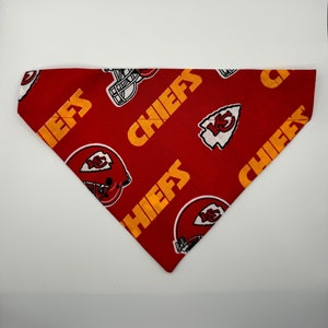 Kansas City Chiefs Over the Collar Dog Bandanna & Bow Tie - Etsy