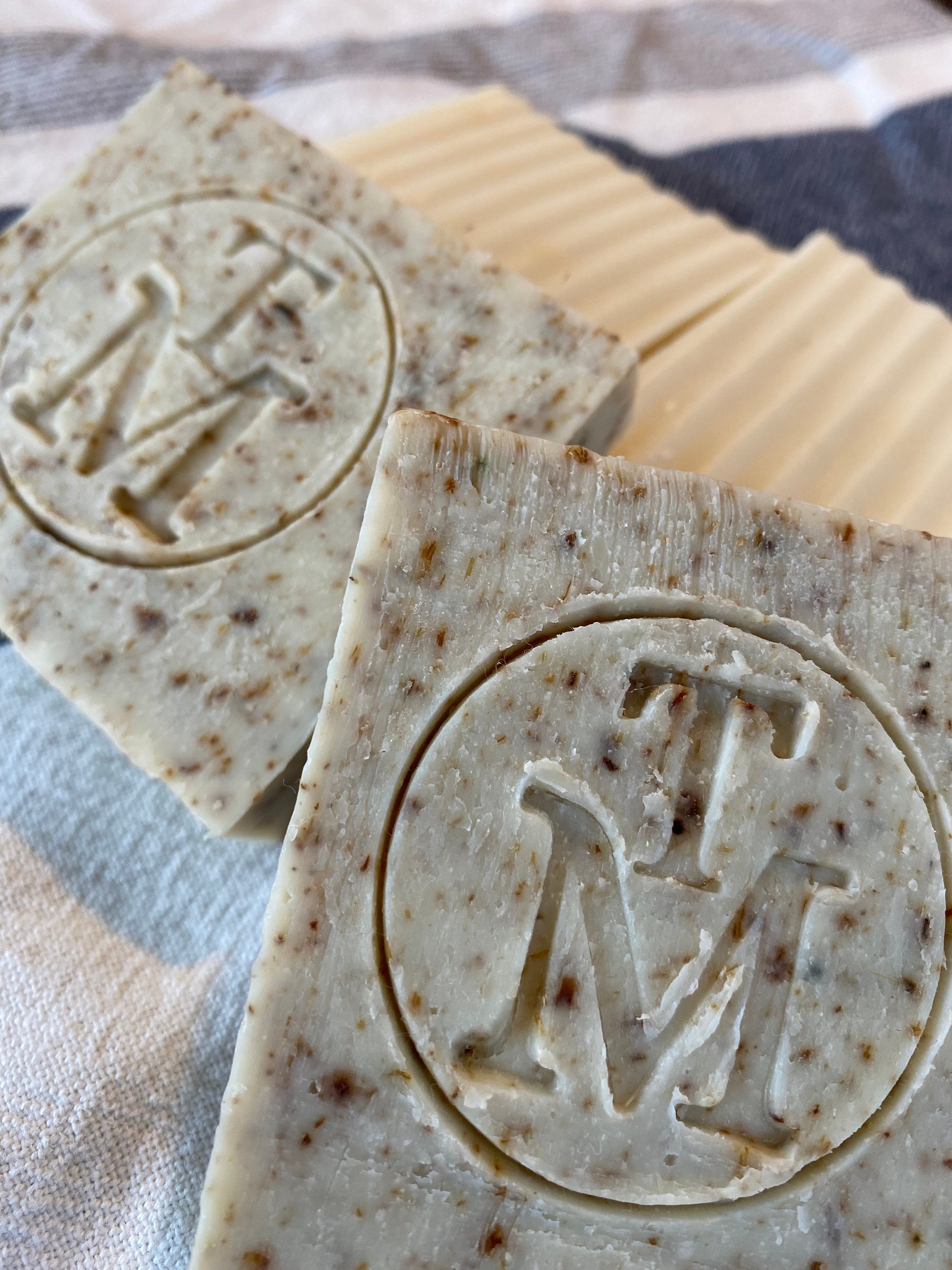 Exfoliating Natural Soap Bar - Etsy