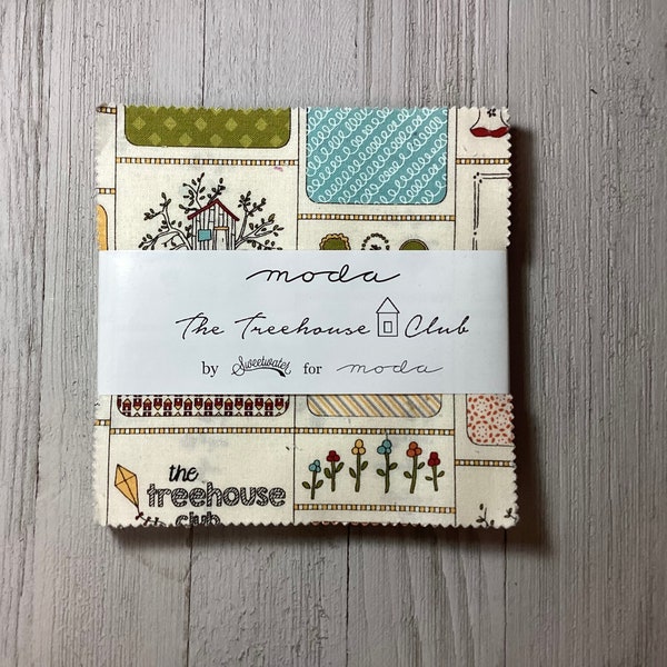 Treehouse Fabric - Etsy