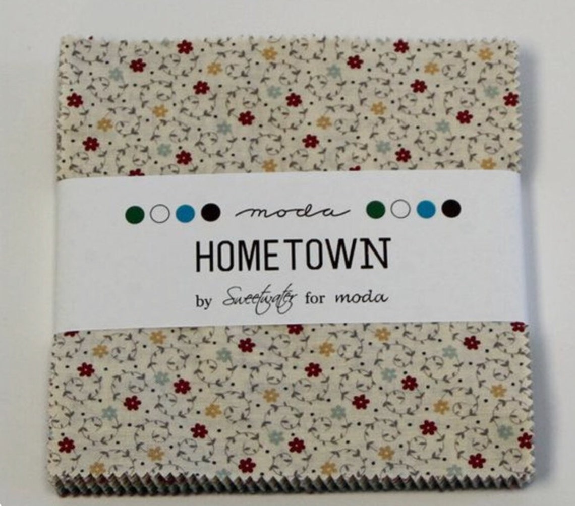 HOMETOWN Charm Pack by Sweetwater for Moda - Etsy