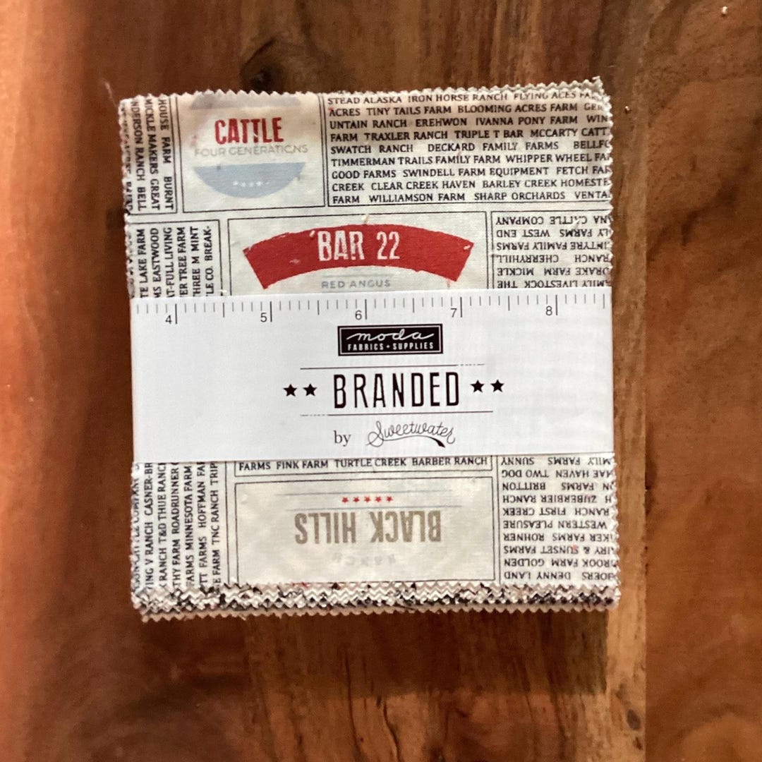 OOP Charm Pack of Branded by Sweetwater for Moda Fabrics - Etsy
