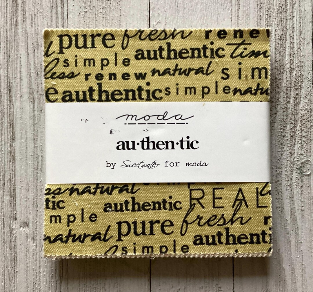OOP Charm Pack of Sweetwater’s Authentic Designed for Moda VHTF! - Etsy
