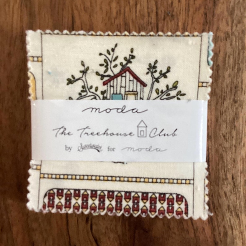 OOP MINI Charm Pack of the Treehouse Club by Sweetwater for Moda - Etsy
