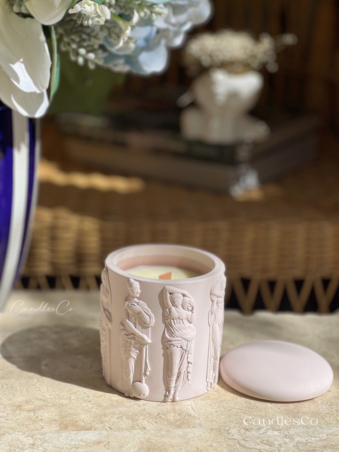 Handmade Aquarius Soy Wax Vessel | Handmade Jar| Decoration Vase | Soy ...