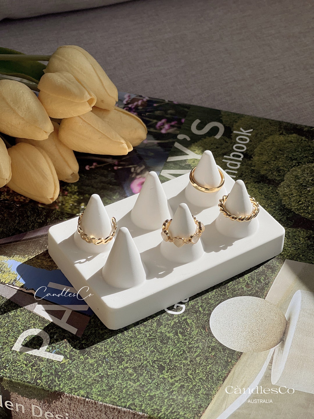 Jewelry Ring Holder Handmade Jewellery Dish Home Decor Gift Mothers Day ...