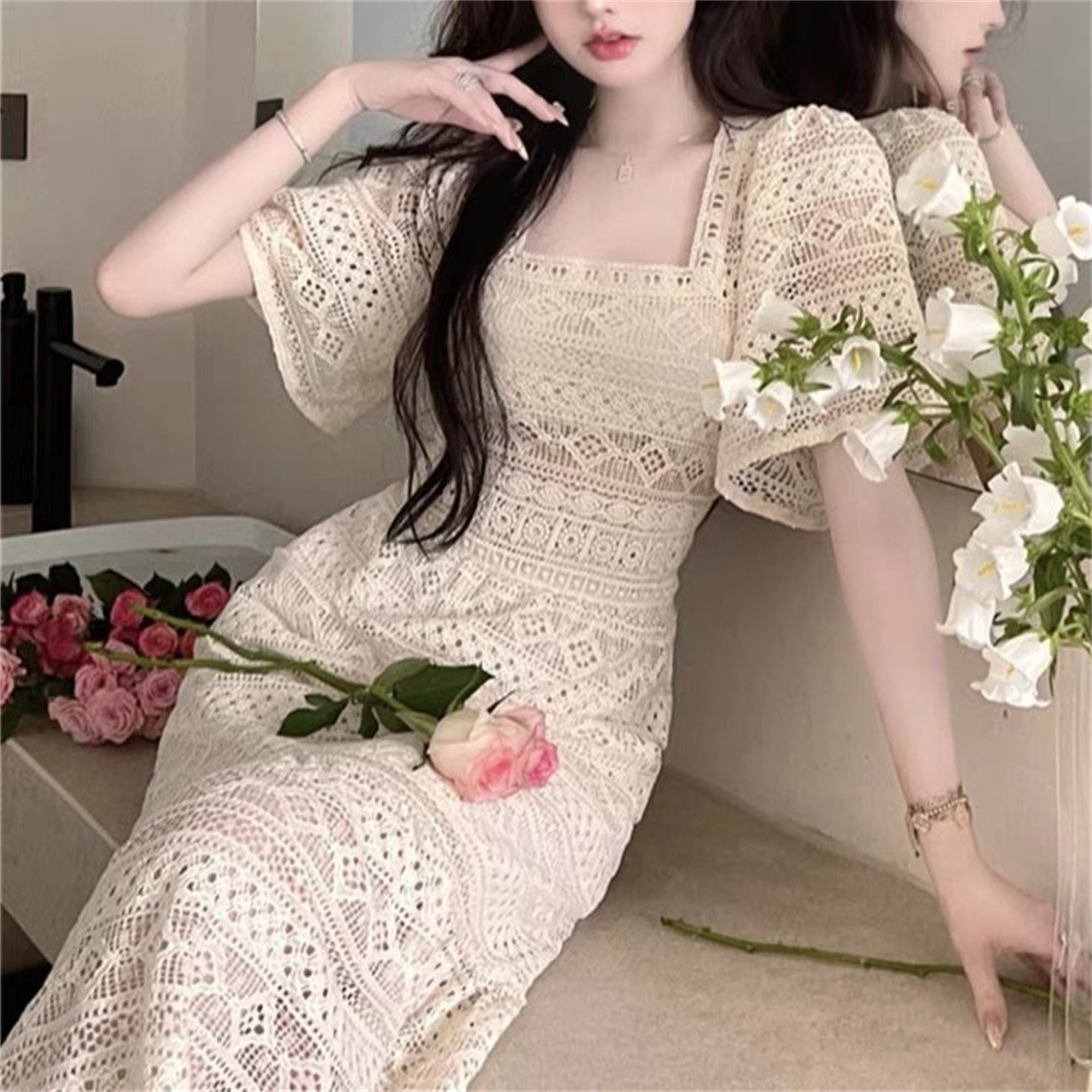 VTG White Dress - munimoro.gob.pe