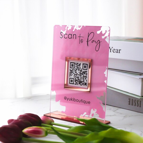 Zelle Qr Code Sign - Etsy