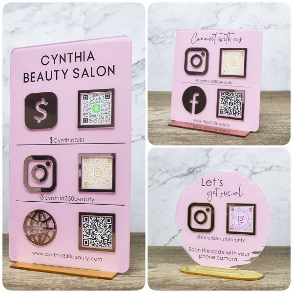 Pink Acrylic Sign - Etsy