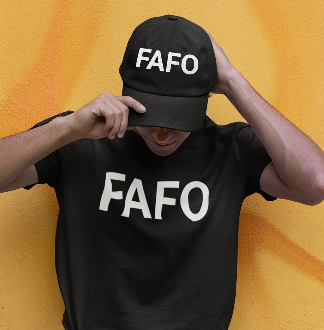 FAFO F Around and Find Out Dad Hat - Etsy