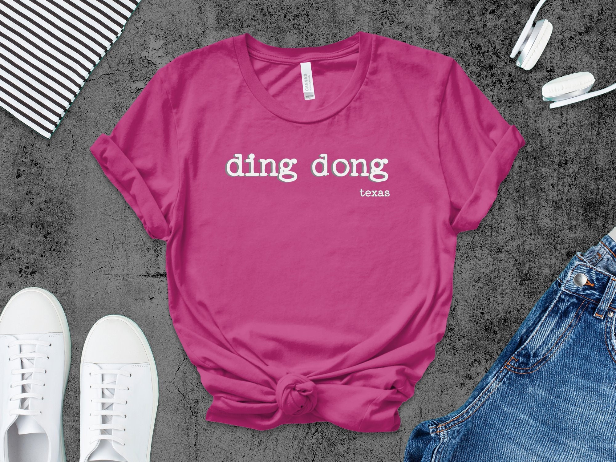 Ding Dong Texas, Weirdest City Names - Etsy