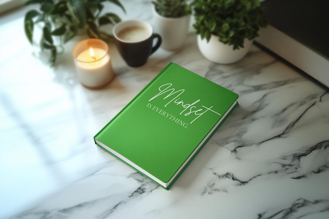 Green Mindset is Everything Journal, Motivational Journal ...