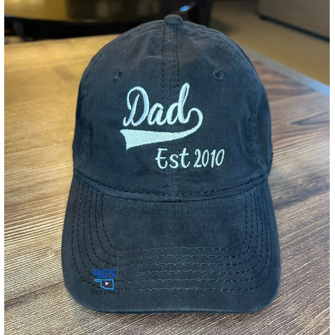 Custom Grandpa Hat, Embroidered Grandpa Cap With Date, New Dad Baseball ...
