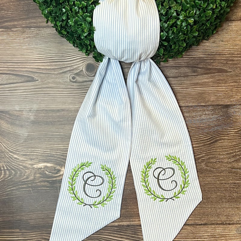 Wreath Sash - Etsy