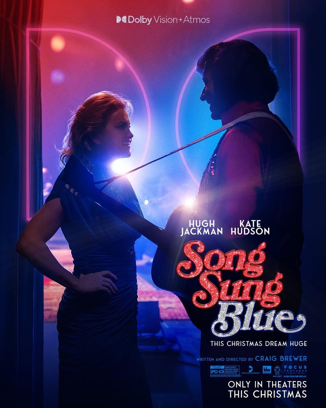 Song Sung Blue Dolby Cinema Poster Musical Film Wall Art Print - Etsy UK