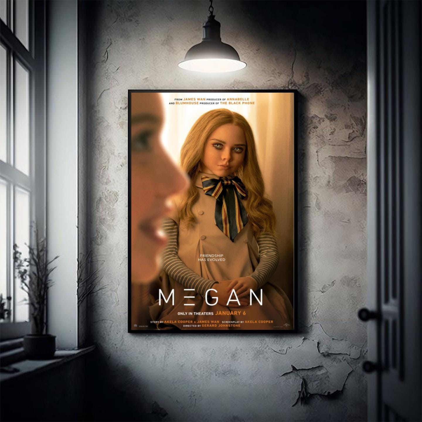 M3GAN Movie Poster, Premium Wall Art Print - Etsy