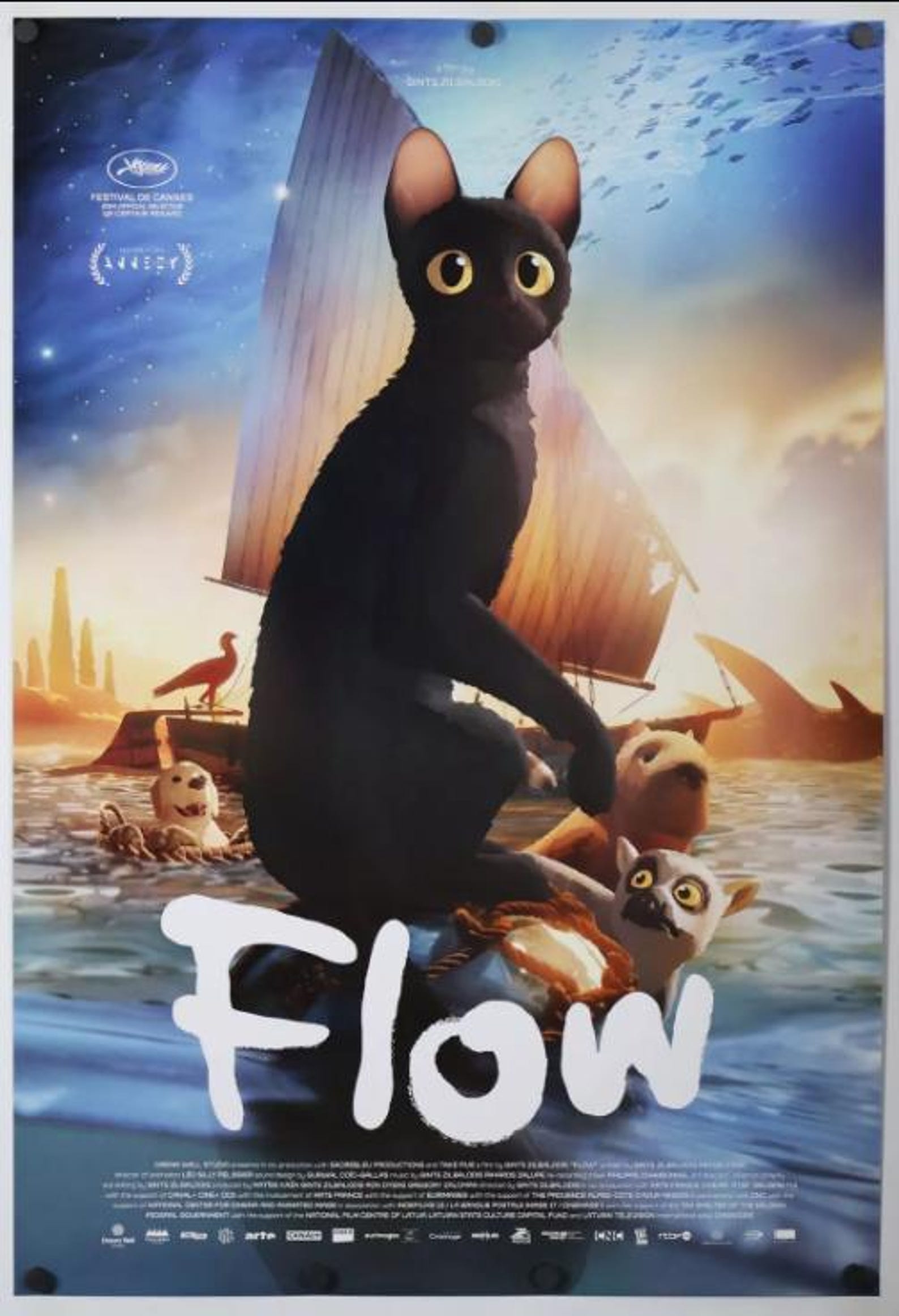 Flow - Original DS Movie Poster - Etsy