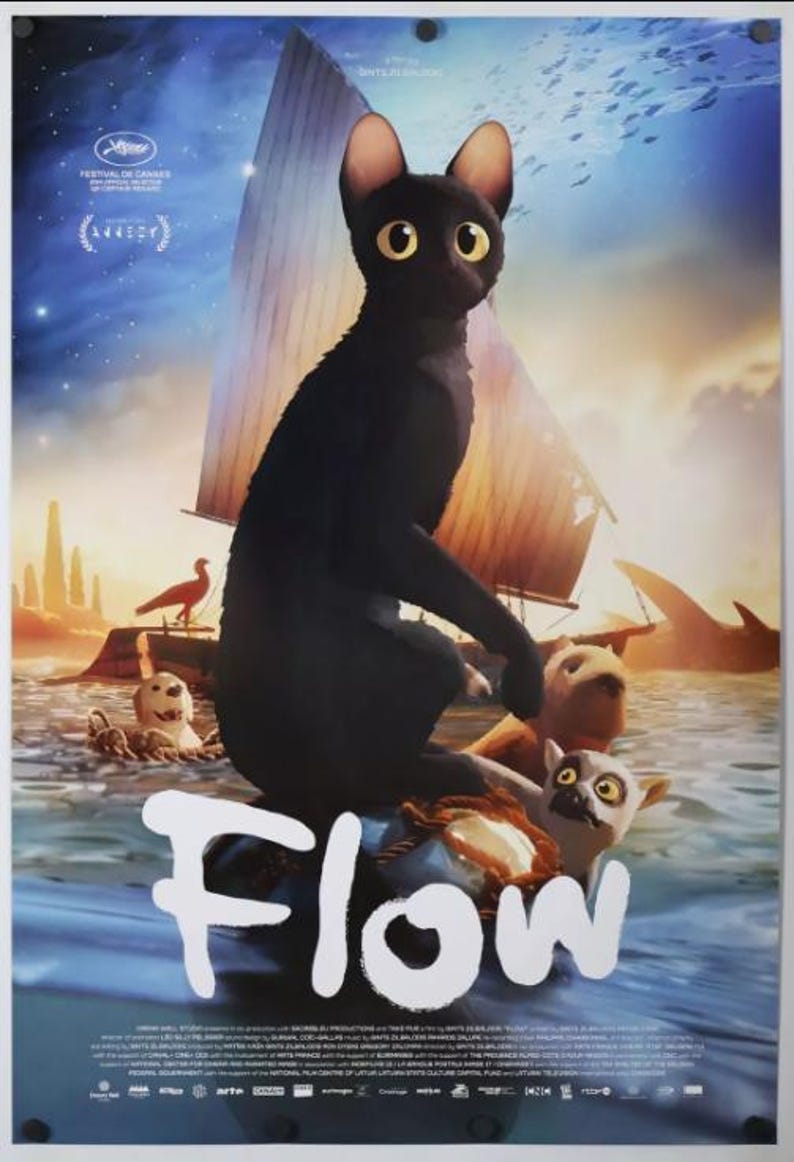 Flow - Original DS Movie Poster - Etsy