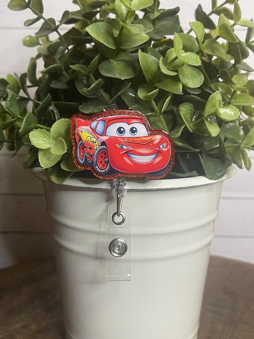 2 Race Car Number 95 Badge Reel - Etsy
