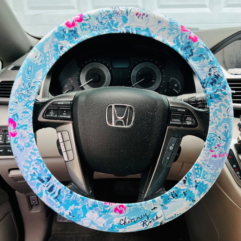 Steering Wheel , Head Rest & Seat Belt Covers Love North Carolina ...