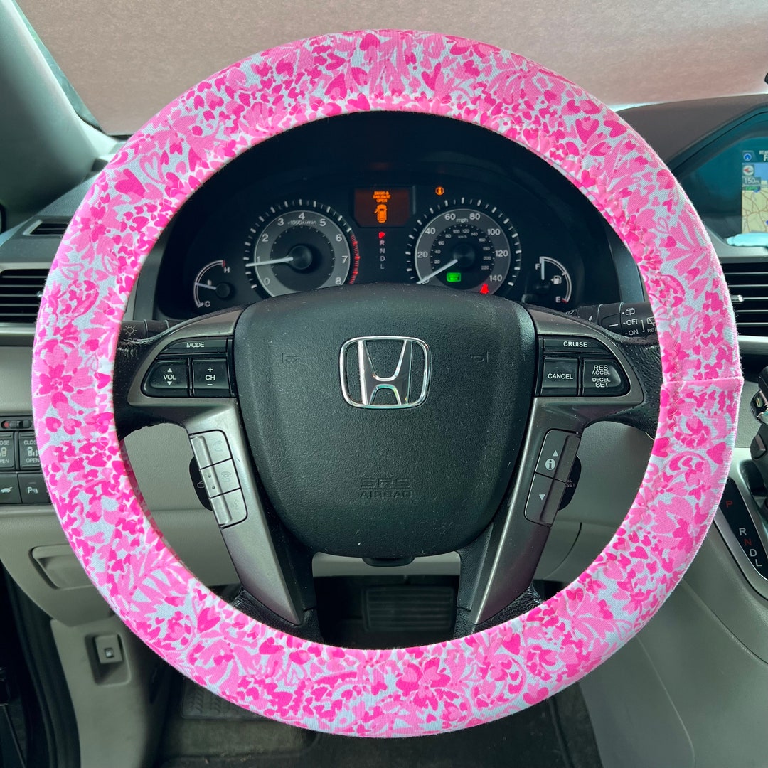 Steering Wheel Head Rest Seat Belt Covers in a Beautiful Colorful ...