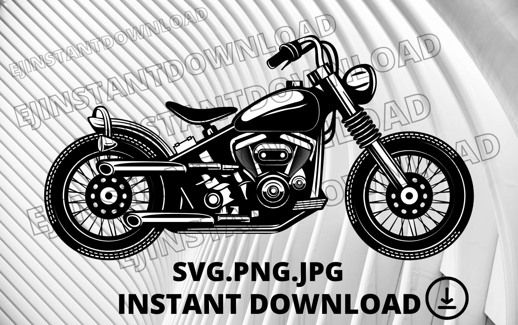 Motorcycle SVG - Motorcycle Digital File - Motor Bıke Svg - Motorcycle ...