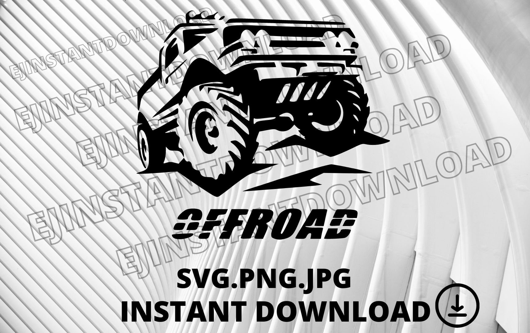 American off Road CAR Svg, Truck SVG PNG Instant File, Offroad ...