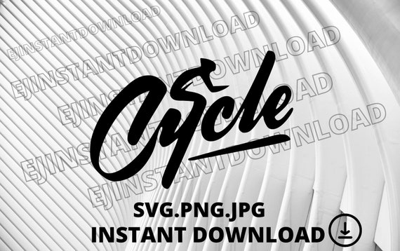 Cycle Life Svg Cycle SVG Cycle Logo Svg Cycle Logo - Etsy