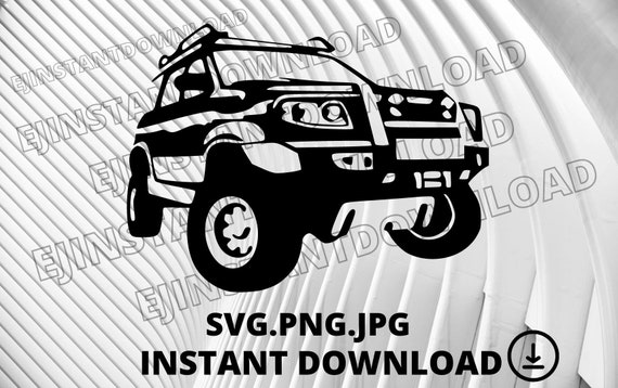 American off Road CAR Svg Truck SVG PNG Instant File Offroad - Etsy