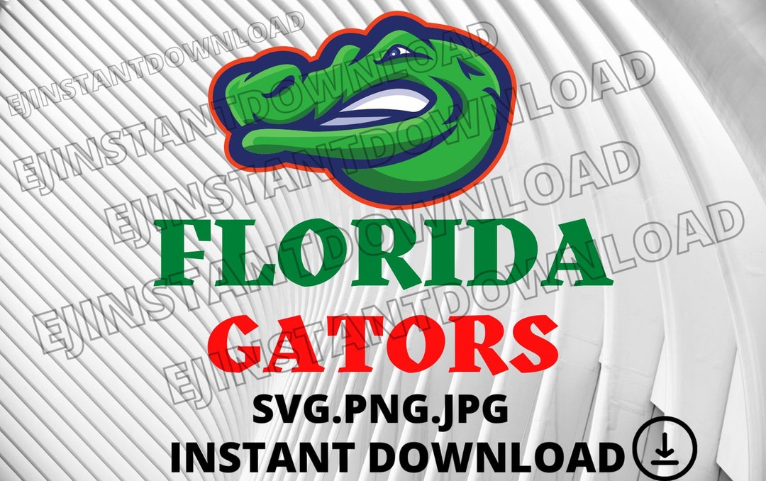 Fl Gators Florida Gator Head Logo SVG, Florida Gators Clipart PNG, Go ...