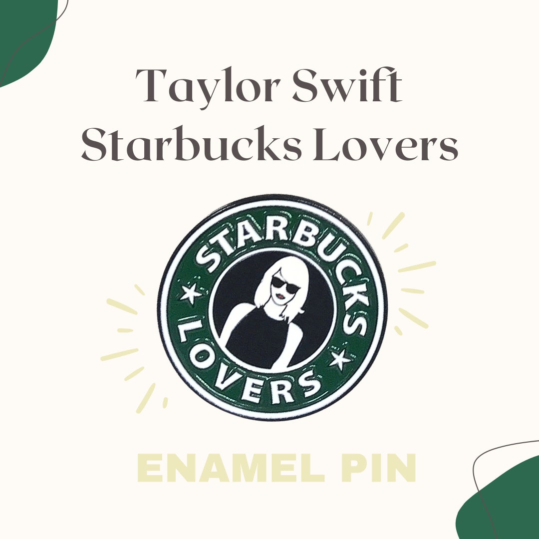 Taylor Swift Starbucks Lovers Enamel Pin, Gift for Swifties, Stocking ...