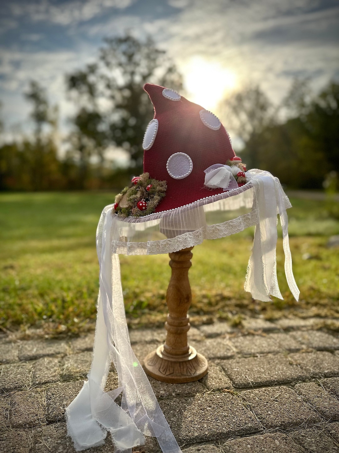 Mushroom Toadstool Fairy Hat, Made to Order! - Etsy