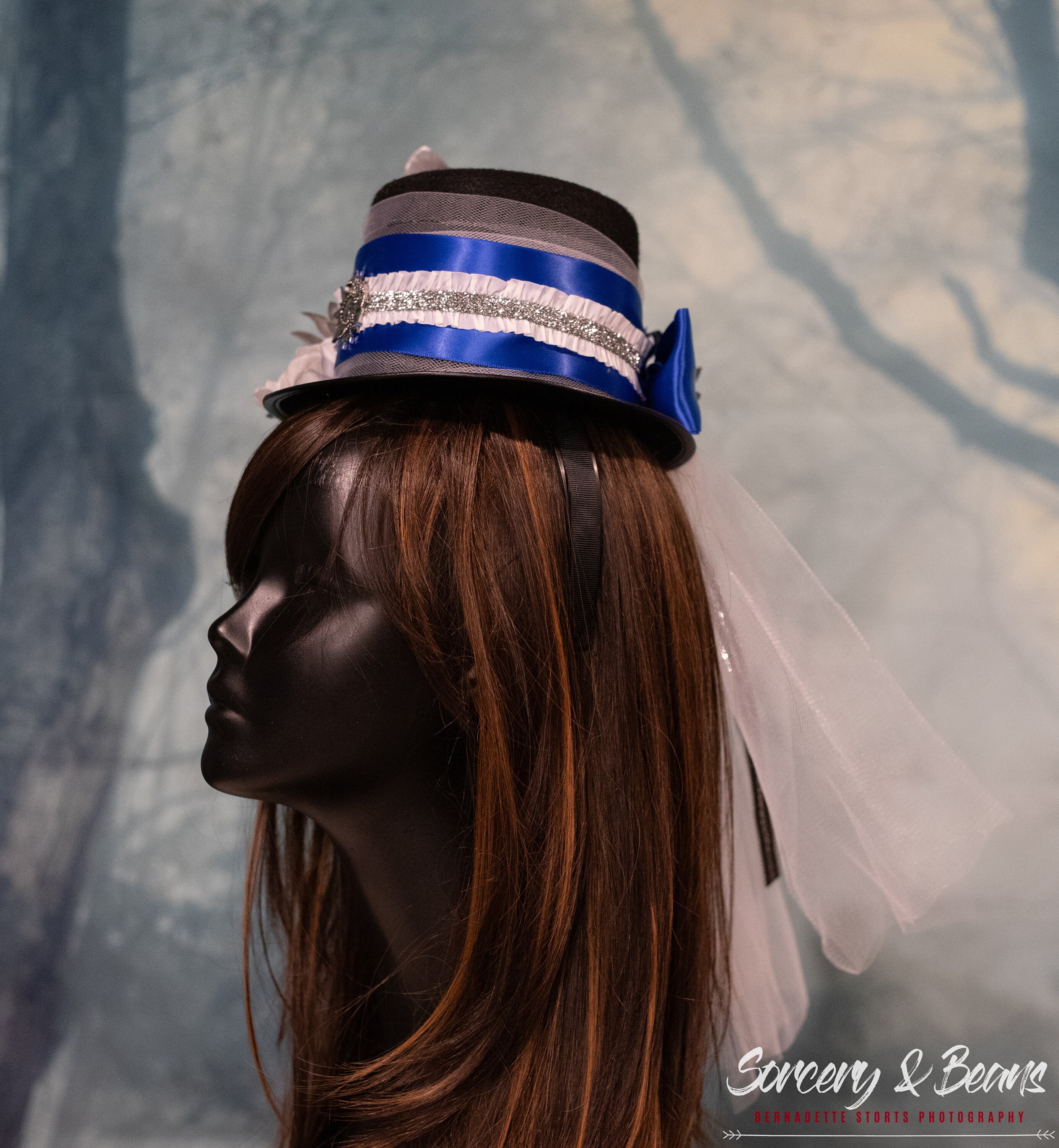 Mini Top Hat Fascinator Victorian Gothic Celestial - Etsy