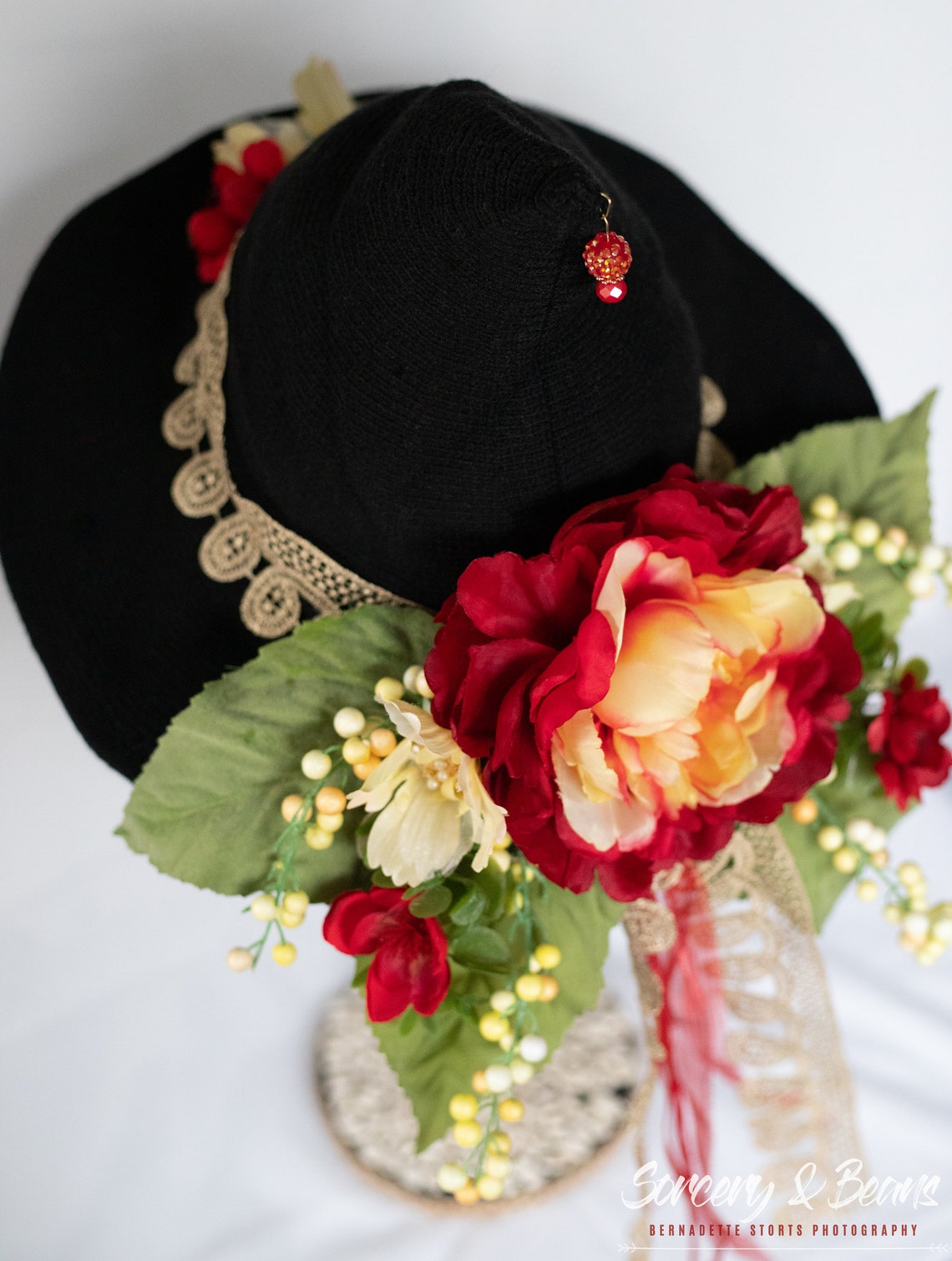 Witch Hat Victorian, Gothic, Renaissance - Etsy