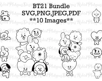 Buy Bt21 Online In India - Etsy India