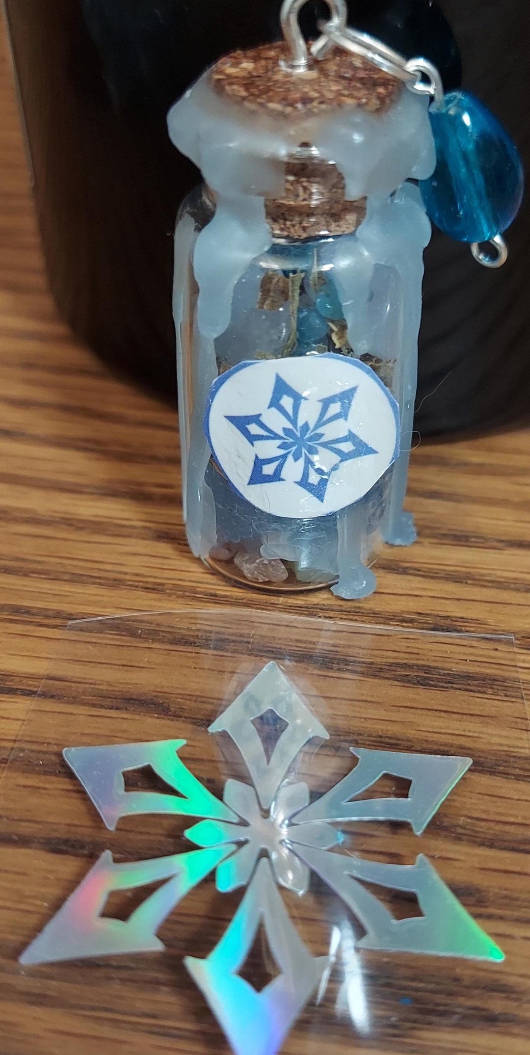 Cryo Genshin Impact Spell Jar - Etsy