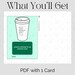 Back to School Teacher Gift Card Greeting Card, Starbucks, Coffee, New ...