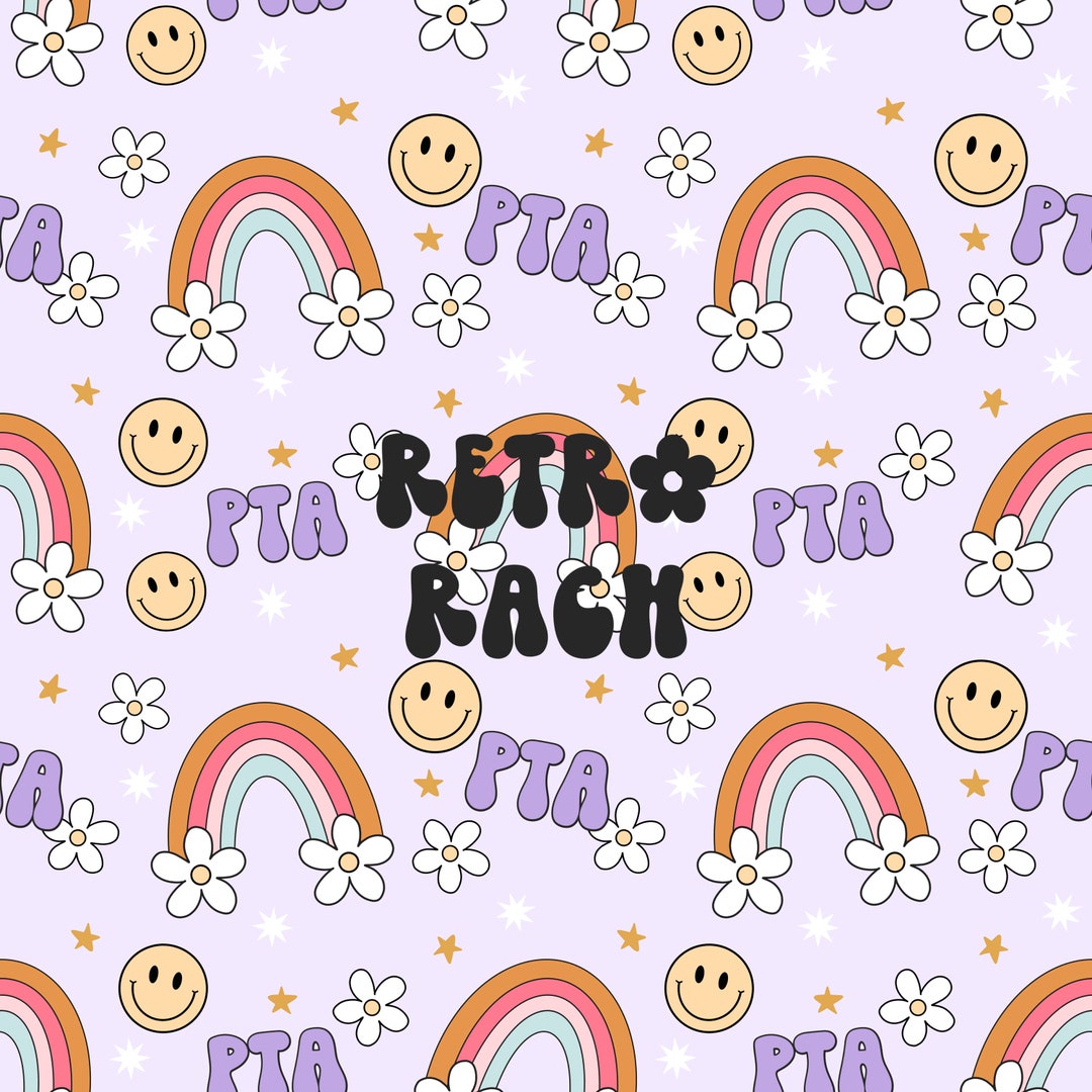 PTA Seamless Repeating Pattern - Retro Physical Therapy Assistant ...