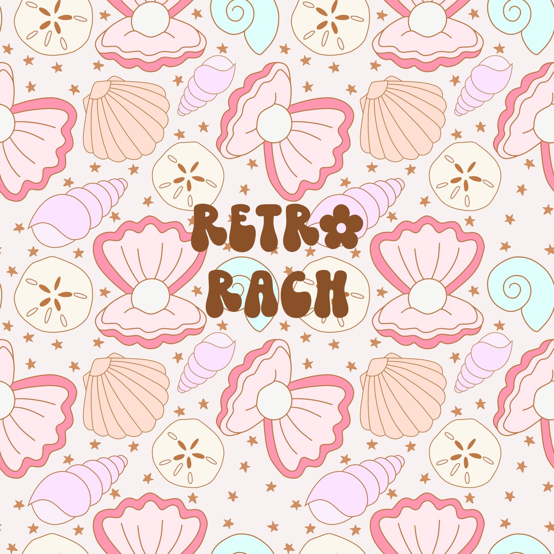 Summer Seamless Repeating Pattern - Retro Fabric Design for Sublimation ...